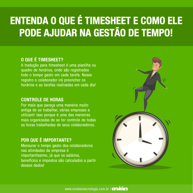 Entenda o que é timesheet e como ele pode ajudar na gestão do tempo ...